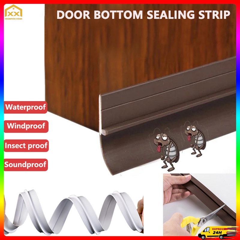 Self-Adhesive Door Bottom Sealing Tape Insect-Proof Windproof ...