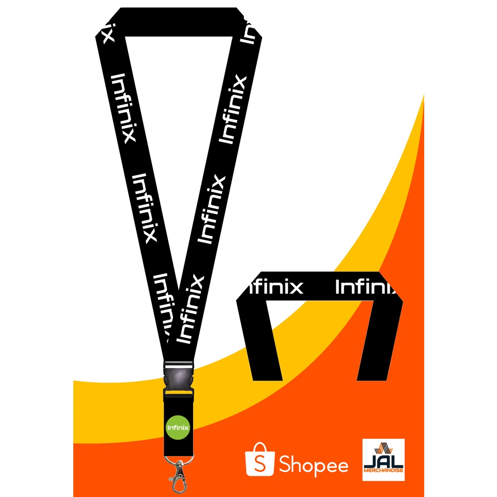 INFINIX ID lace lanyard design | Shopee Philippines