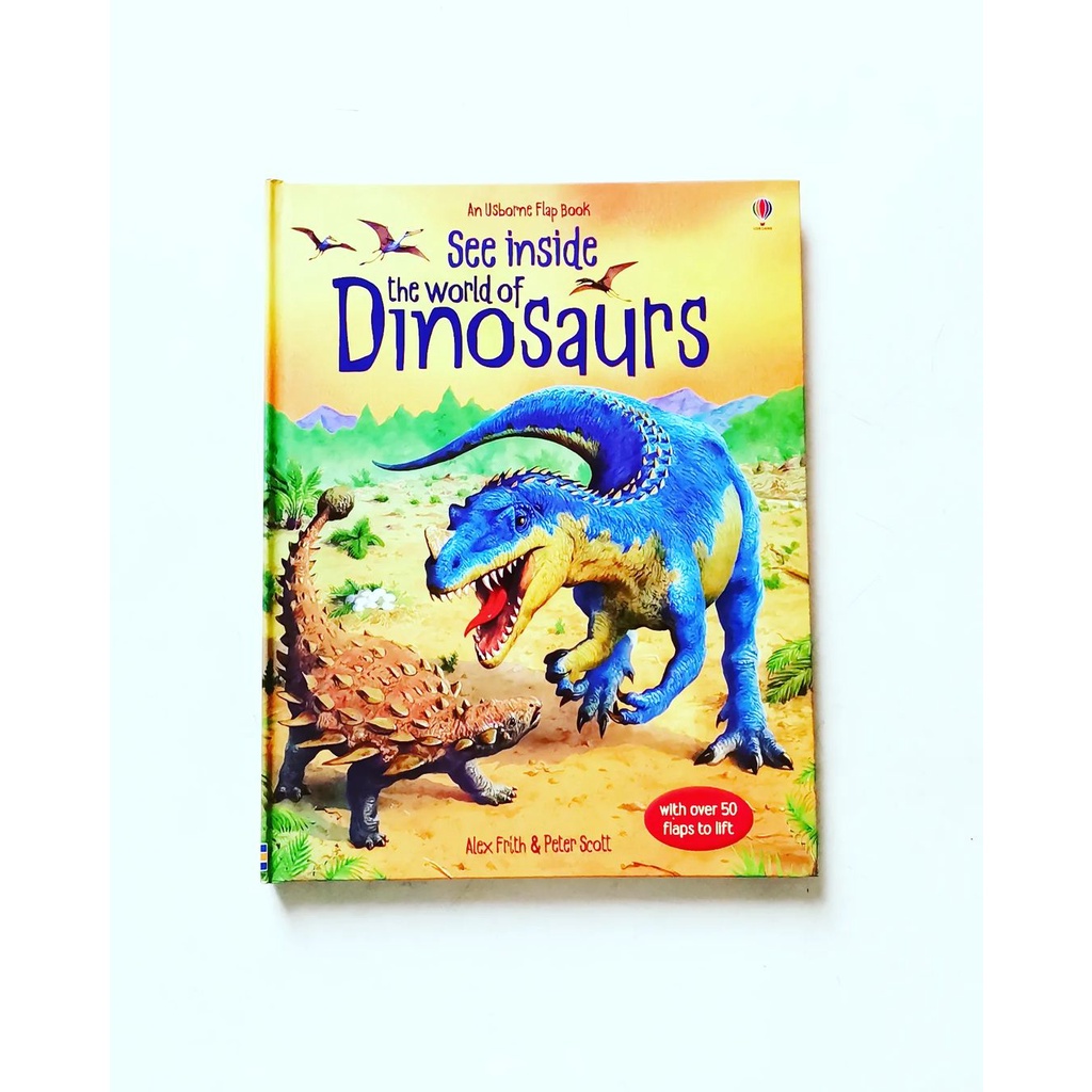 Usborne: See Inside The World of the Dinosaurs | Shopee Philippines