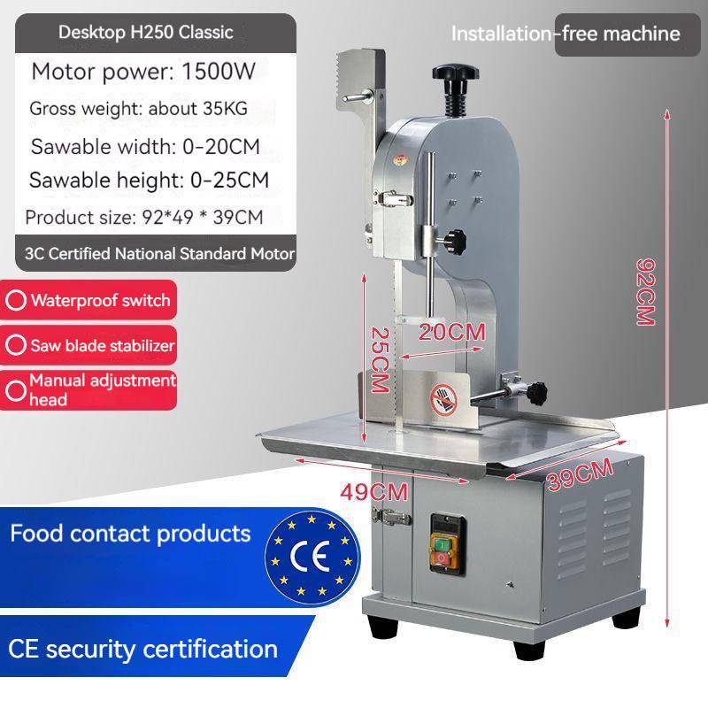 Bone saw machine commercial cutting bone electrical table -type cut ...