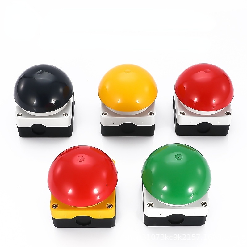 1pcs Hand clap foot switch Mushroom head emergency stop switch Answer ...