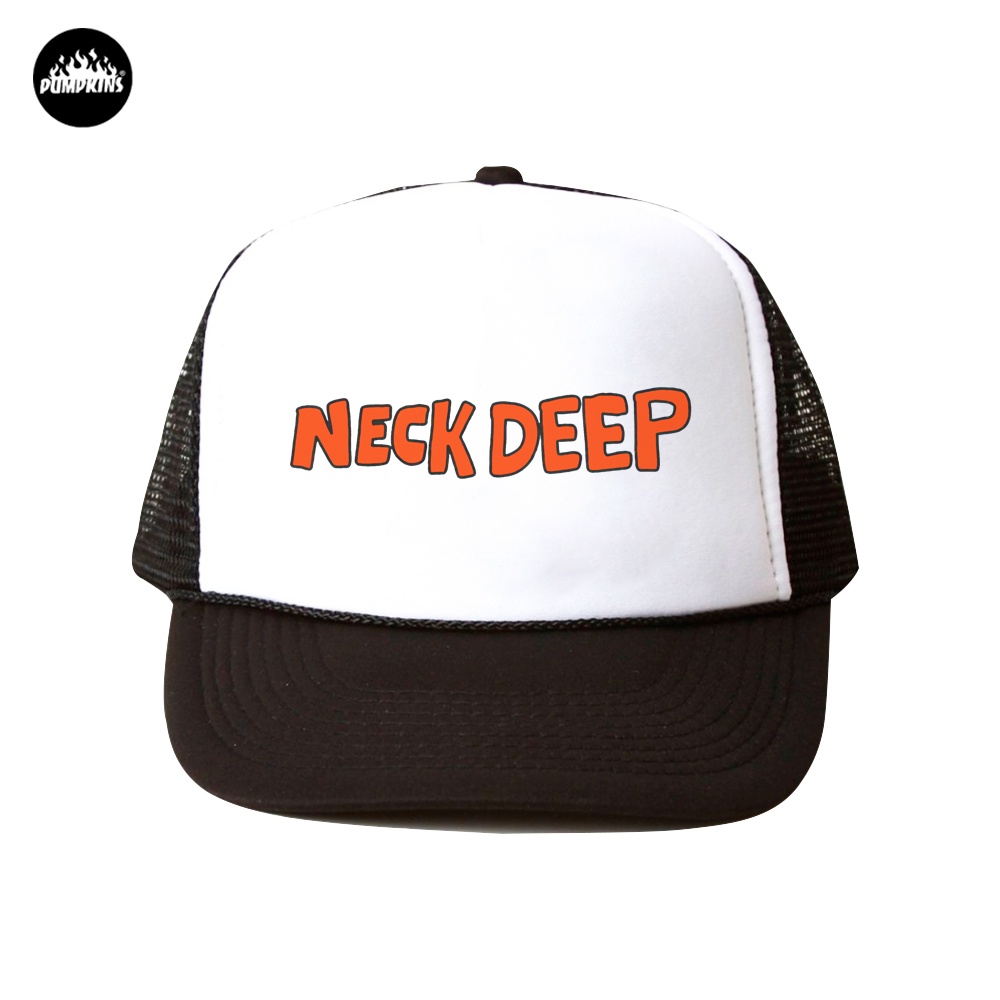 Trucker Hat Band NECK DEEP Mesh Hat Pop Punk Merchandise Band | Shopee ...
