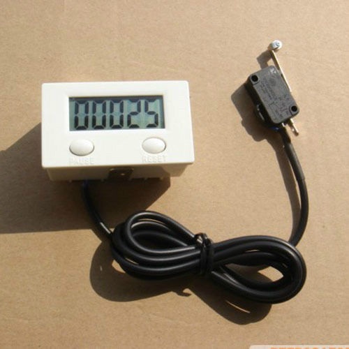 Digital 5 Digit LCD Punch Counter with Resetpause Button with micro ...