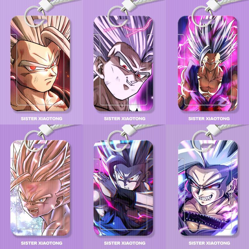 Anime Seven Dragon Ball Custom Student ID Card Personal ID Card Holder ...