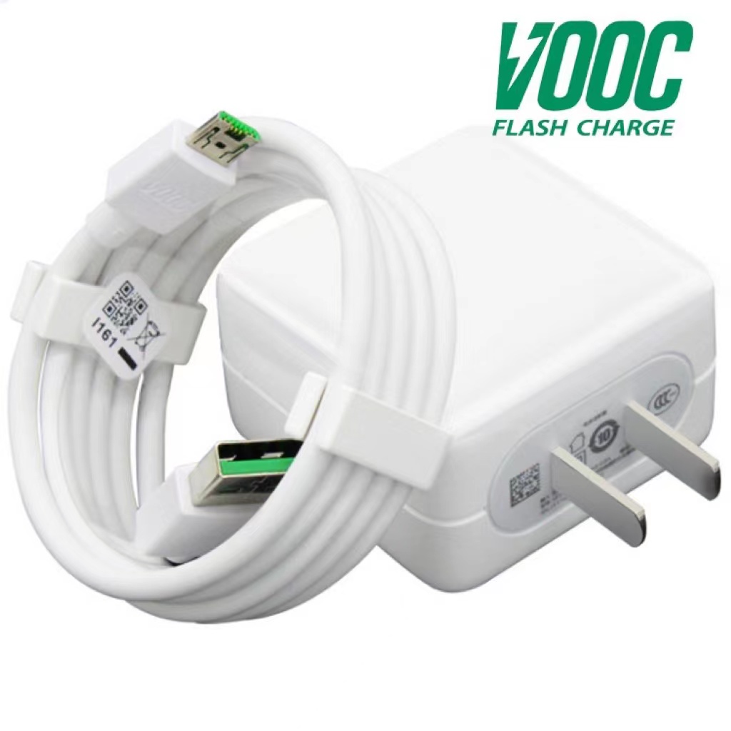 For OPPO VOOC Fast Charger + USB Cable Original Vooc Super Flash Fast ...