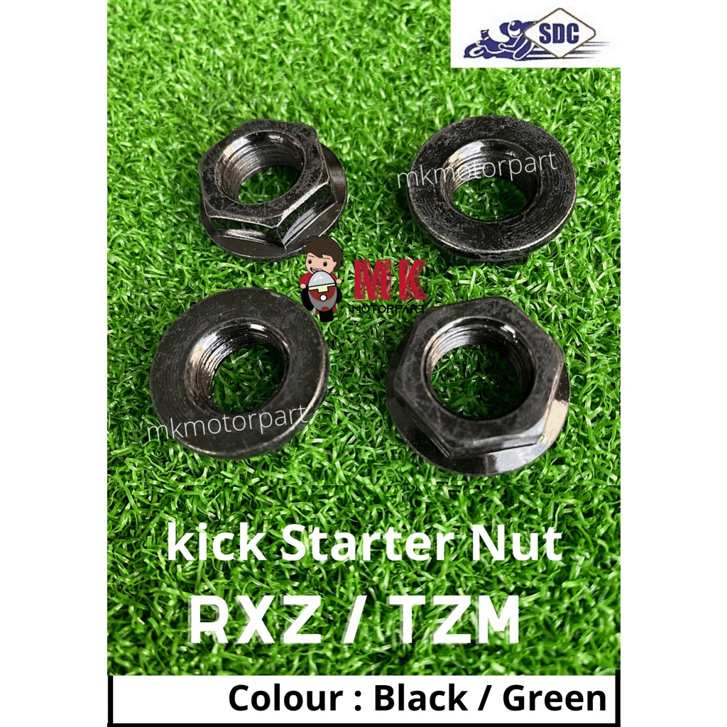 (1PC) STARTER NUT Yamaha RXZ / RXZ135 Catalyzer / TZM / TZM150 Kick ...