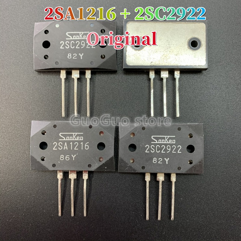 1pair Original 2SC2922 2SA1216 ( 1pcs C2922 + 1pcs A1216 ) Audio ...