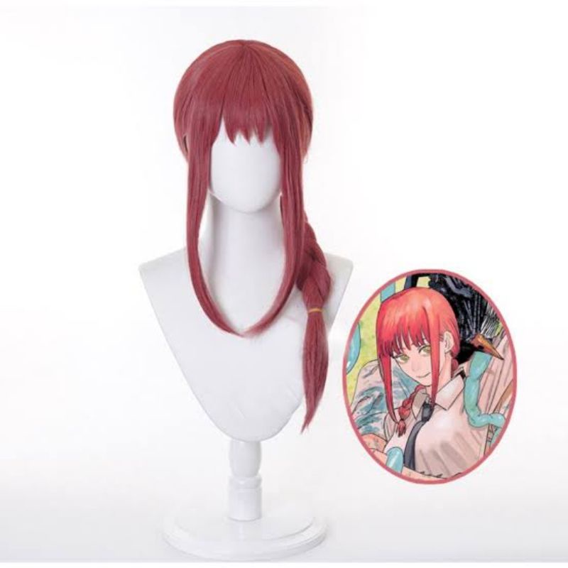 Makima Wig Chainsawman Cosplay | Shopee Philippines