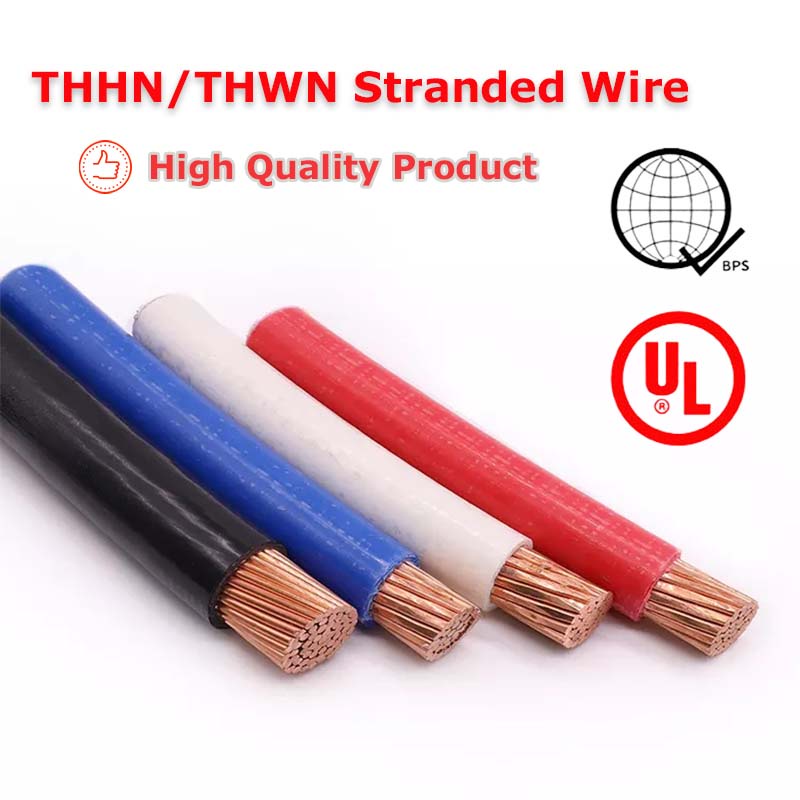 THHN/THWN Stranded Wires AWG10/7 AWG8/7 AWG6/7 Enough Copper Electrical ...