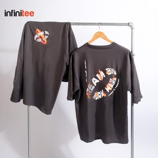 Infinitee Dream Big Oversized T Shirt For Men Women Oversize Gray Plus ...