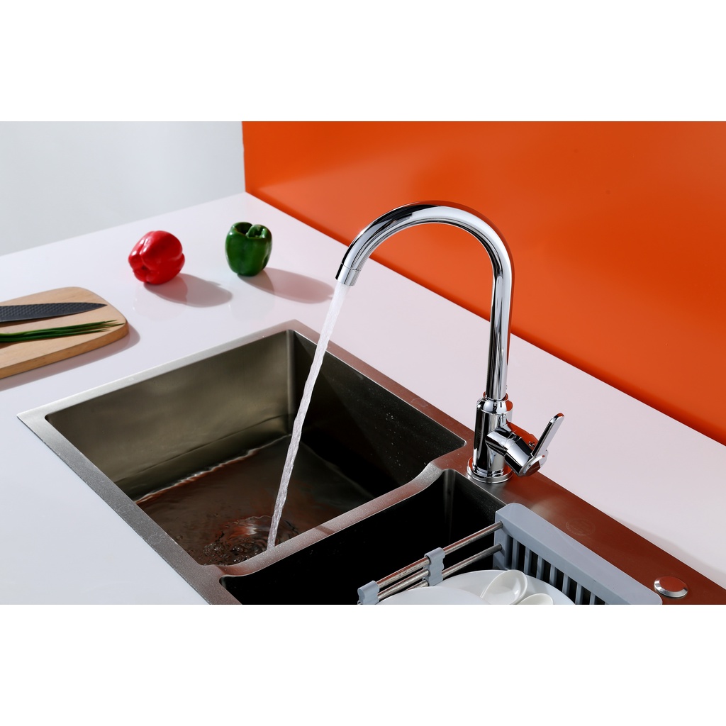 COOPER.PH German faucet stainless steel hot and cold water kitchen 360 ...