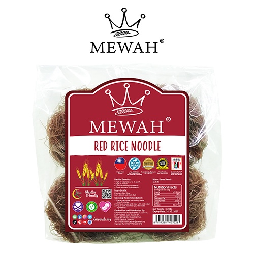Mewah Red Rice Noodle 200g | Shopee Philippines