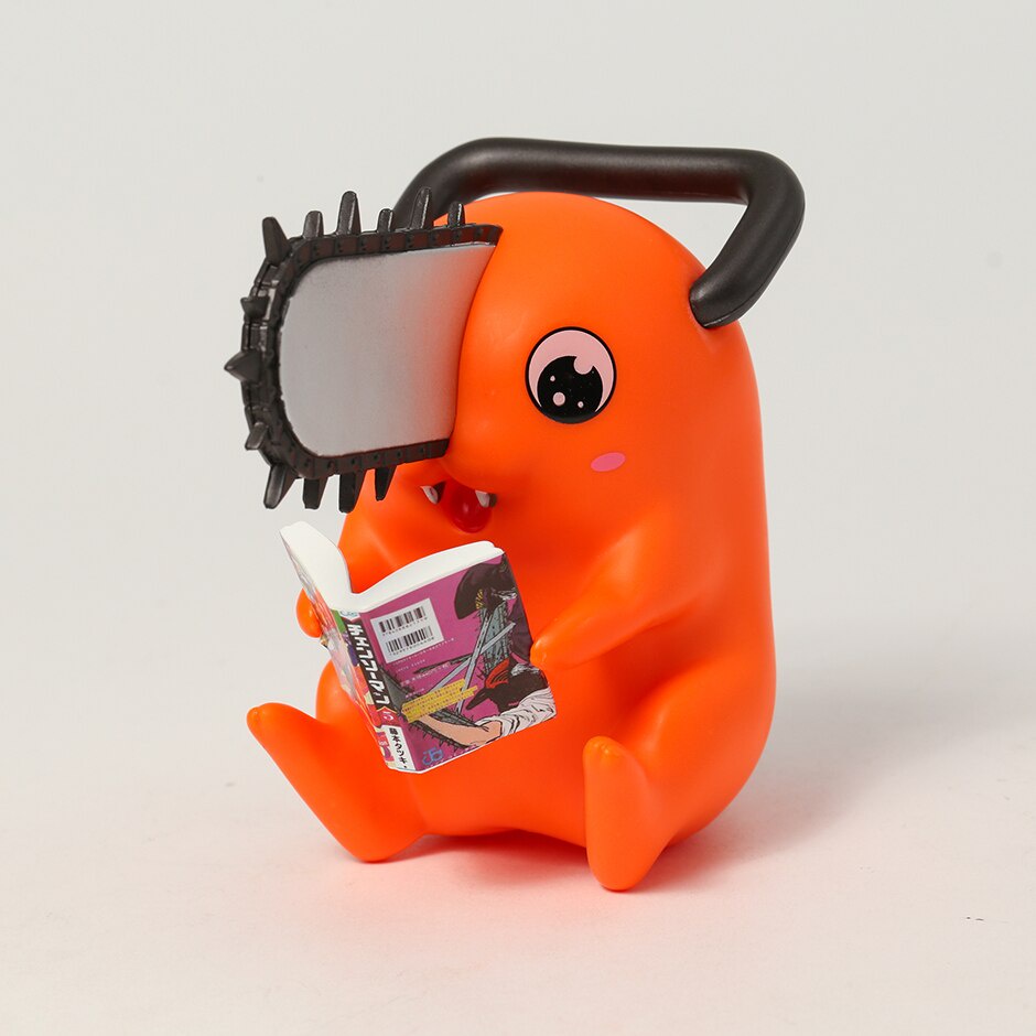 Chainsaw Man Pochita Pvc Figure Anime Denji Pet Orange Dog Figurine ...
