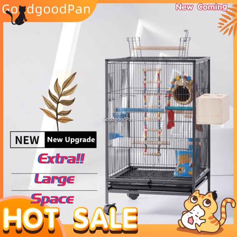 Bird cage Big Parrot cage budgerigar cage large starling cardinal bird ...