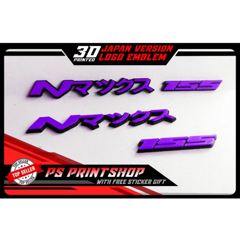 Japanese Japan NMAX 155 Yamaha Motorcycle Logo Emblem Laser Cut Acrylic ...