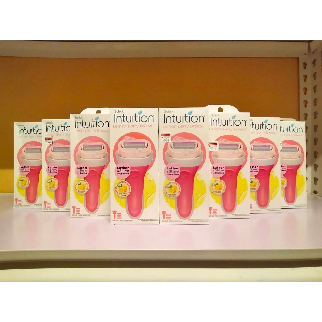 Schick Intuition Womens Razor , 1 Handle with 2 Refills | Shopee ...