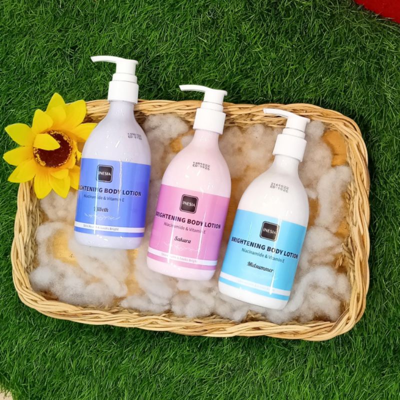 Inesia Brightening Body Lotion With Niacinamide And Vitamin E | Shopee ...