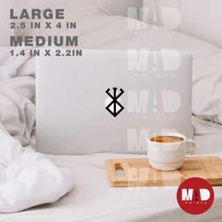 Berserk Curse Mark Logo Decal Waterproof Sticker | Shopee Philippines