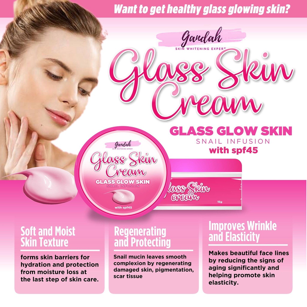 Gandah Glass Skin Cream 15g | Shopee Philippines