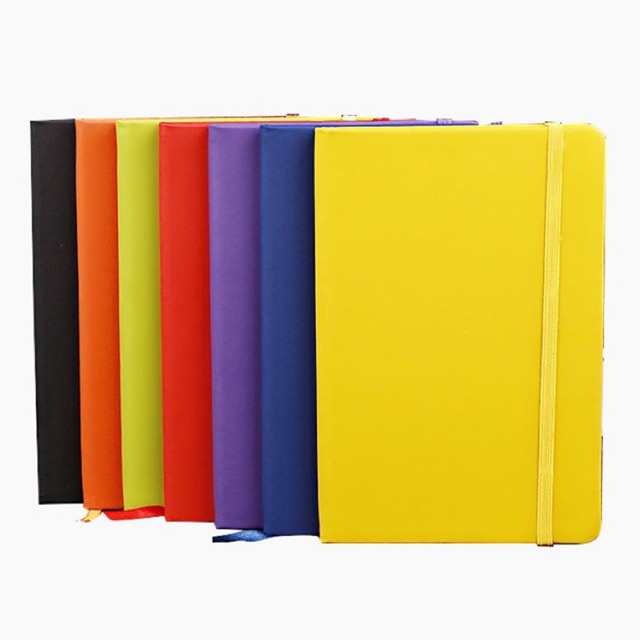 A5 Plain Notebook with Garter Strap Journal Notebook with Garter Strap ...