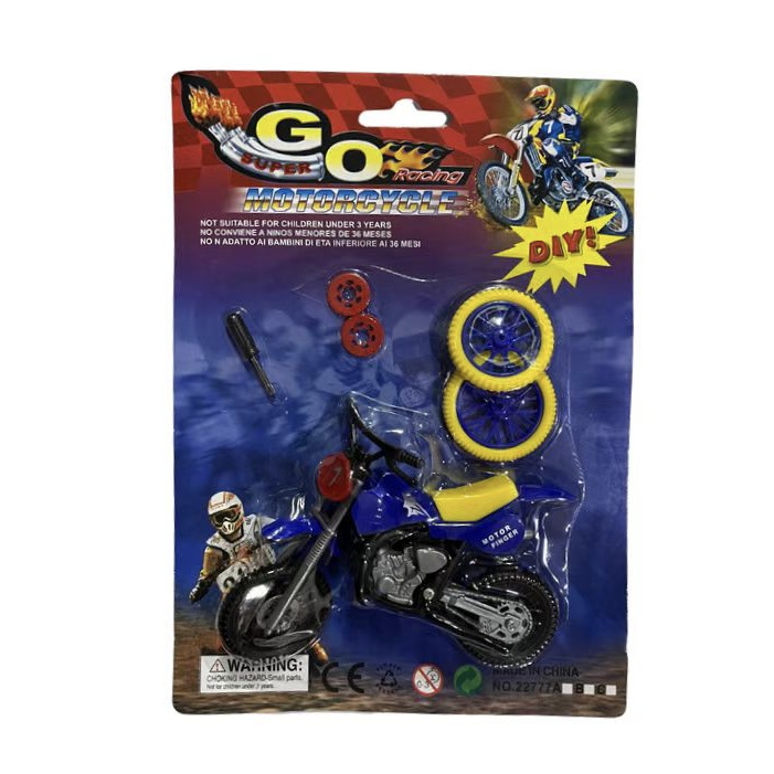 Super Go Racing Motorcycle Motor Finger DIY Toys | Shopee Philippines