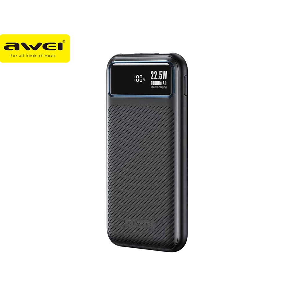 Awei P148K 10,000mAh Power Bank 22.5W Charging with Dual Input Type ...