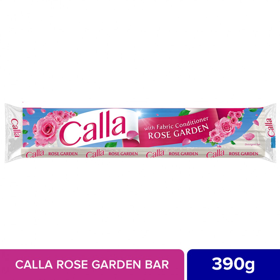 Calla Laundry Detergent Bar Rose Garden 390g | Shopee Philippines
