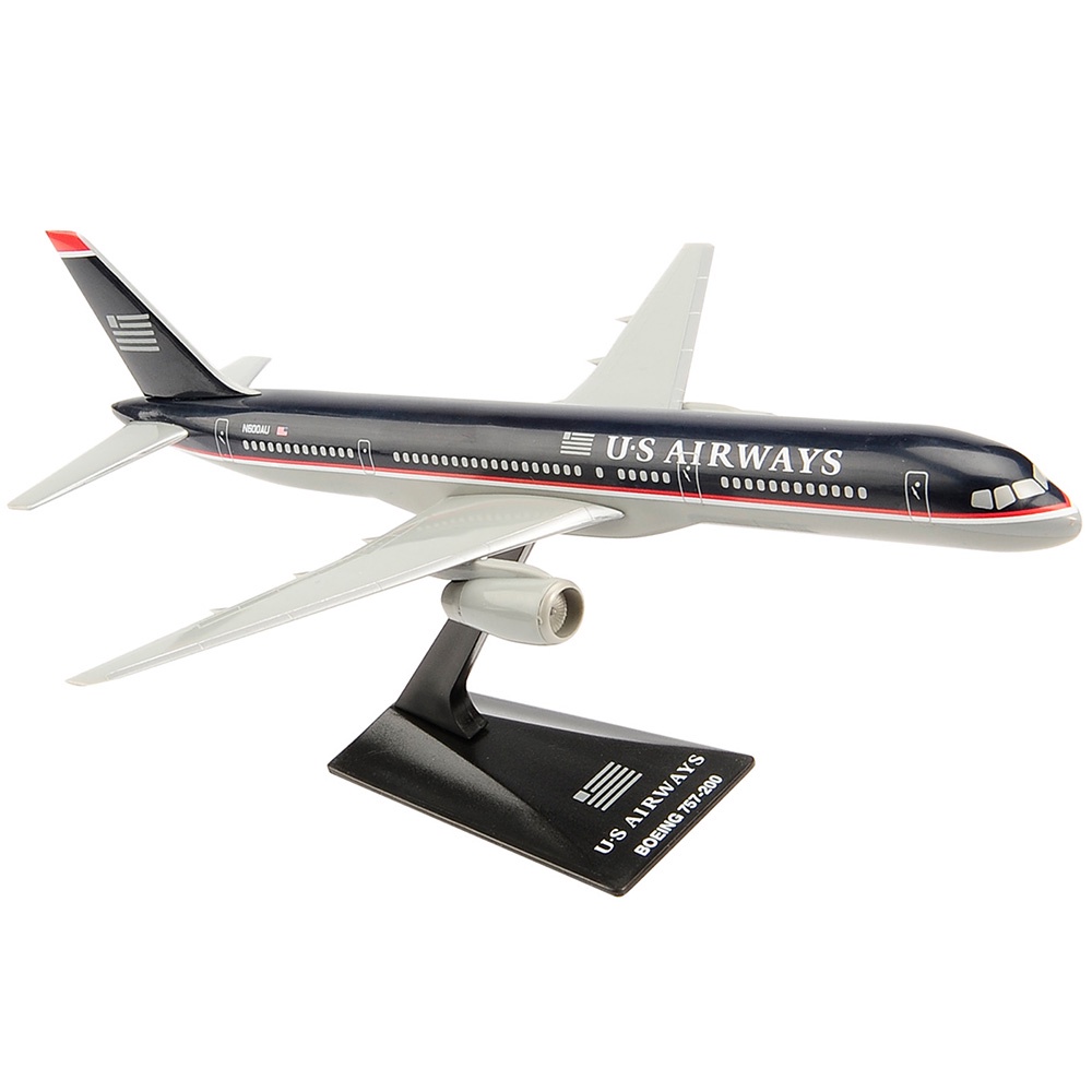 1:200 US AIRWAYS Boeing 757-200 Airline Plane Model Airplane Aircraft ...