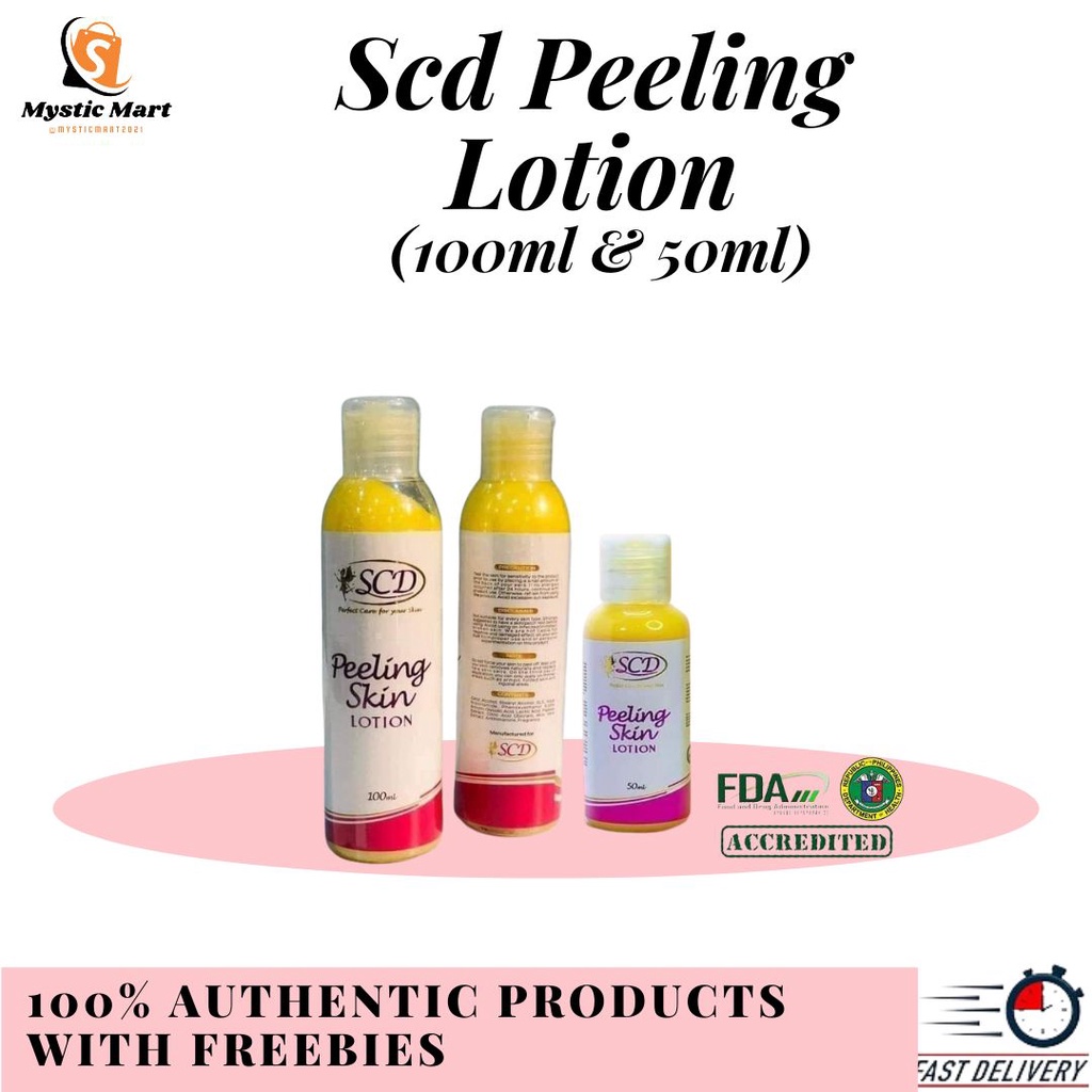 Scd Peeling Lotion ( 100% LEGIT/SAFE AND EFFECTIVE ) with FREEBIES ...
