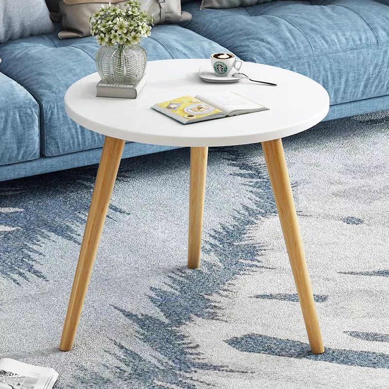 Modern Portable Small Coffee Table Wood Modern Design Bedroom ...