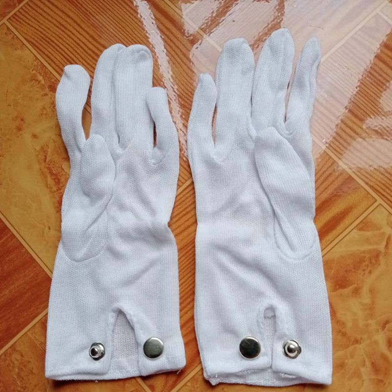 White Gloves Small With Snap | Shopee Philippines