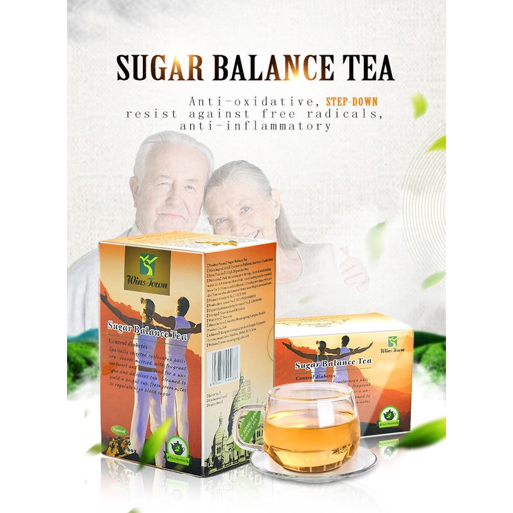 Sugar Balance Tea Diabetic Control Tea 20teabags per box | Shopee ...