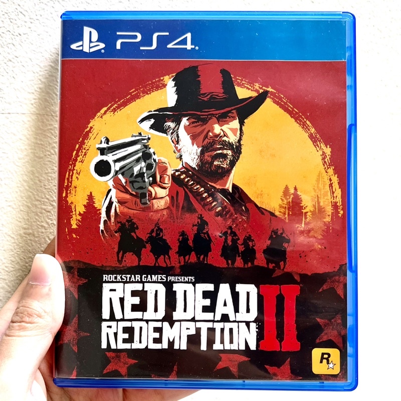 PS4 Cassette red Dead Redemption 2 PS4 RDR RDR2 II PS 4 5 Playstation 4 ...