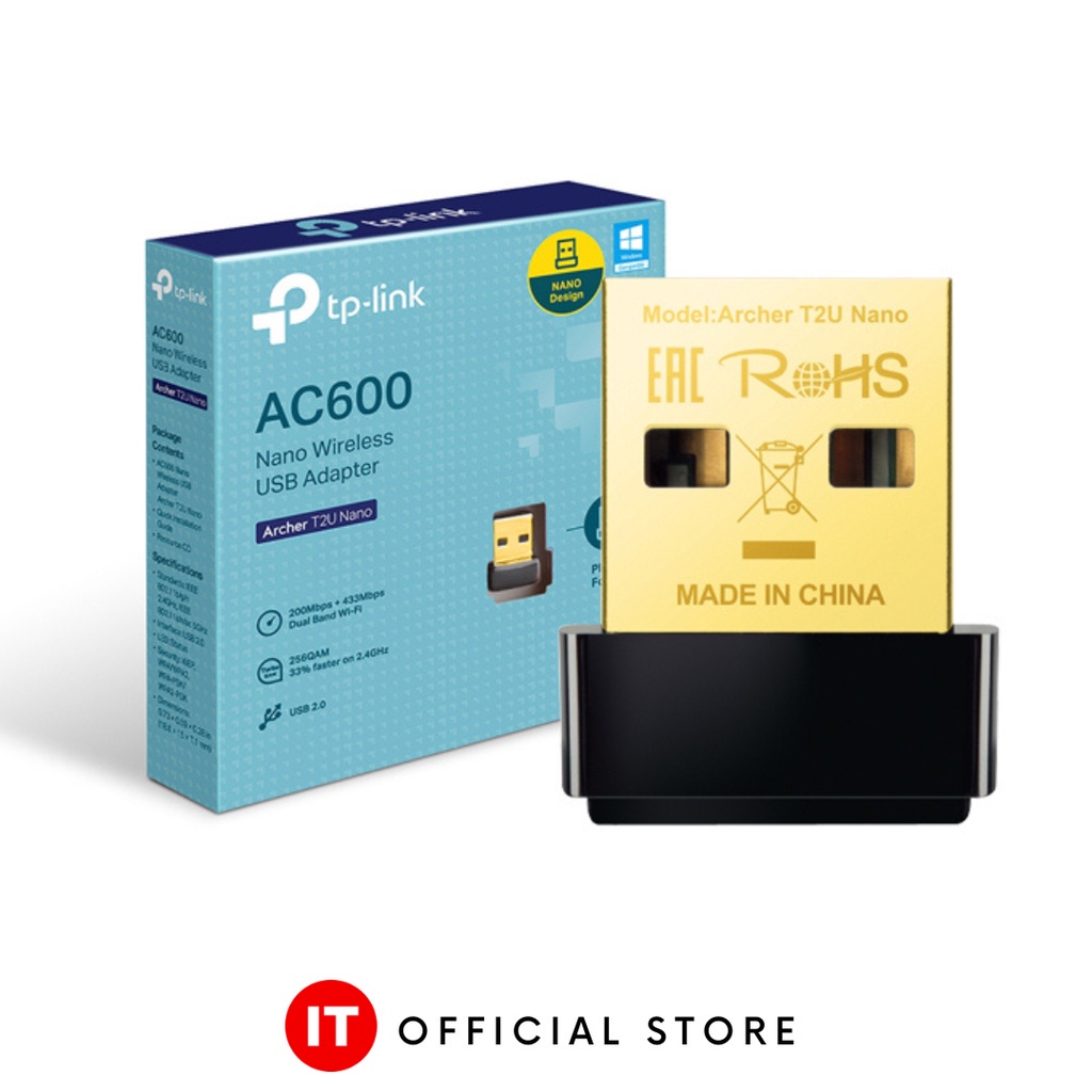 TP-Link Archer T2U Nano Ac600 | Archer T3U Nano AC1300 MU-MIMO Wireless ...