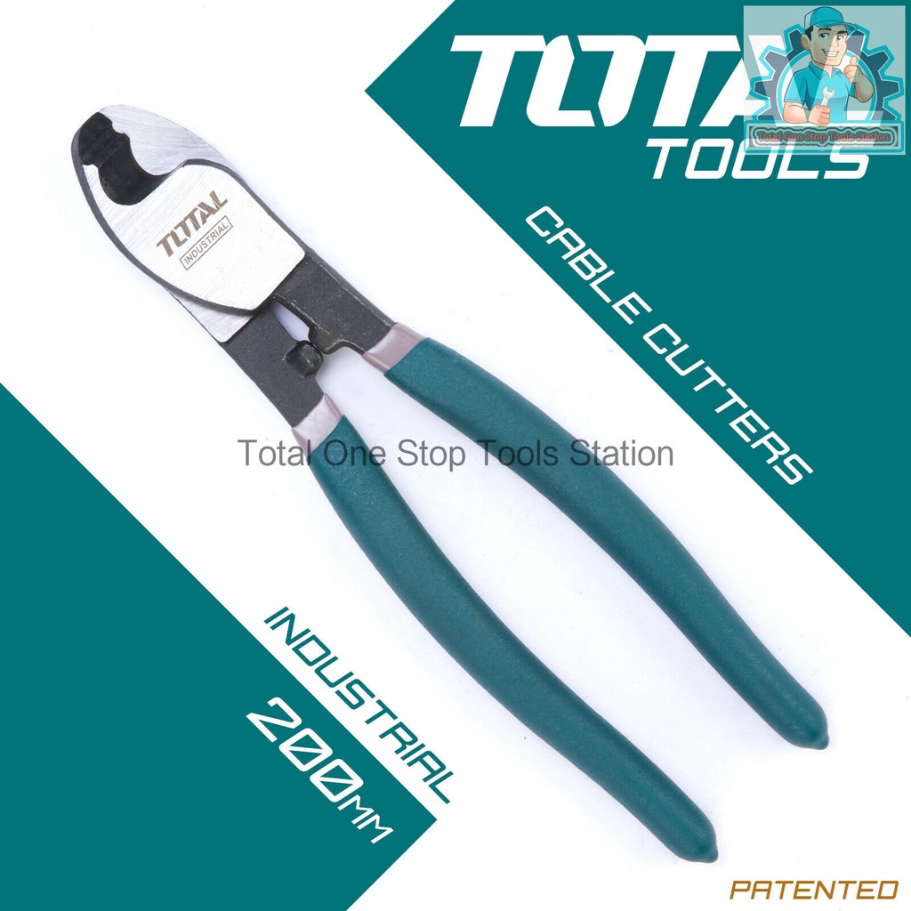 TOTAL Cable cutter 6"/8"/10" Heavy duty cable cutter 10" Premium ...