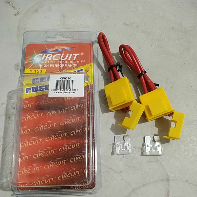 ORIGINAL FUSE BOX CIRCUIT BRAND 1BOX 2PCS FUSE BOX INCLUDING FUSE ...