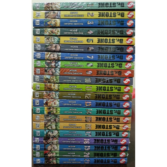 DR.STONE ENGLISH COMIC VOL 1-26 (FULL SET) | Shopee Philippines