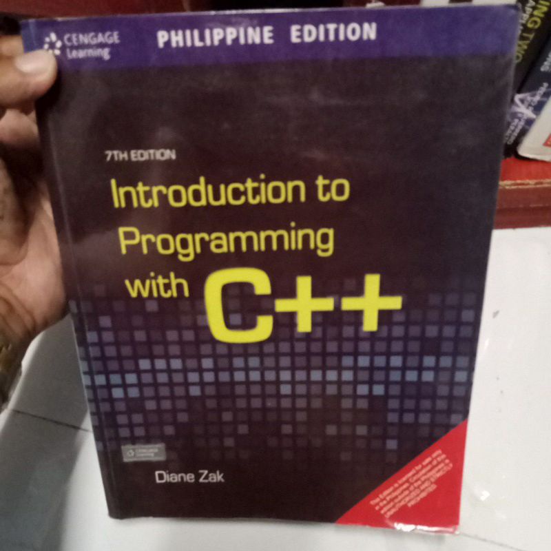 INTRODUCTION TO PROGRAMMING WITH C++(USED) | Shopee Philippines