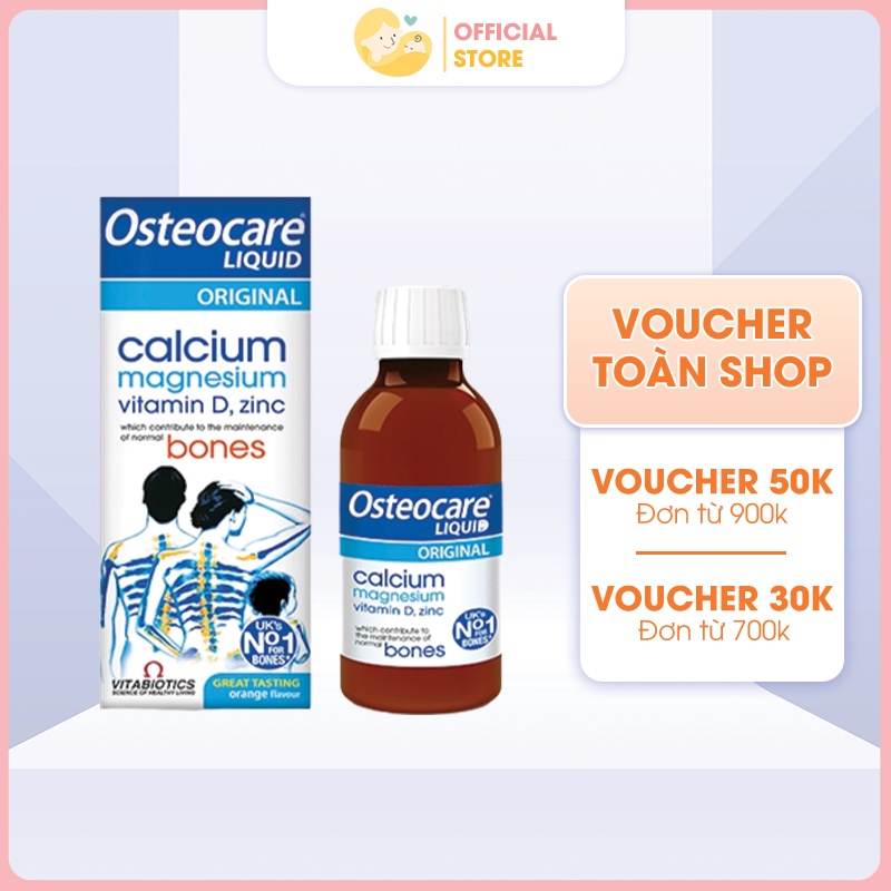 Osteocare Liquid calcium and mineral supplement 200ml from England ...