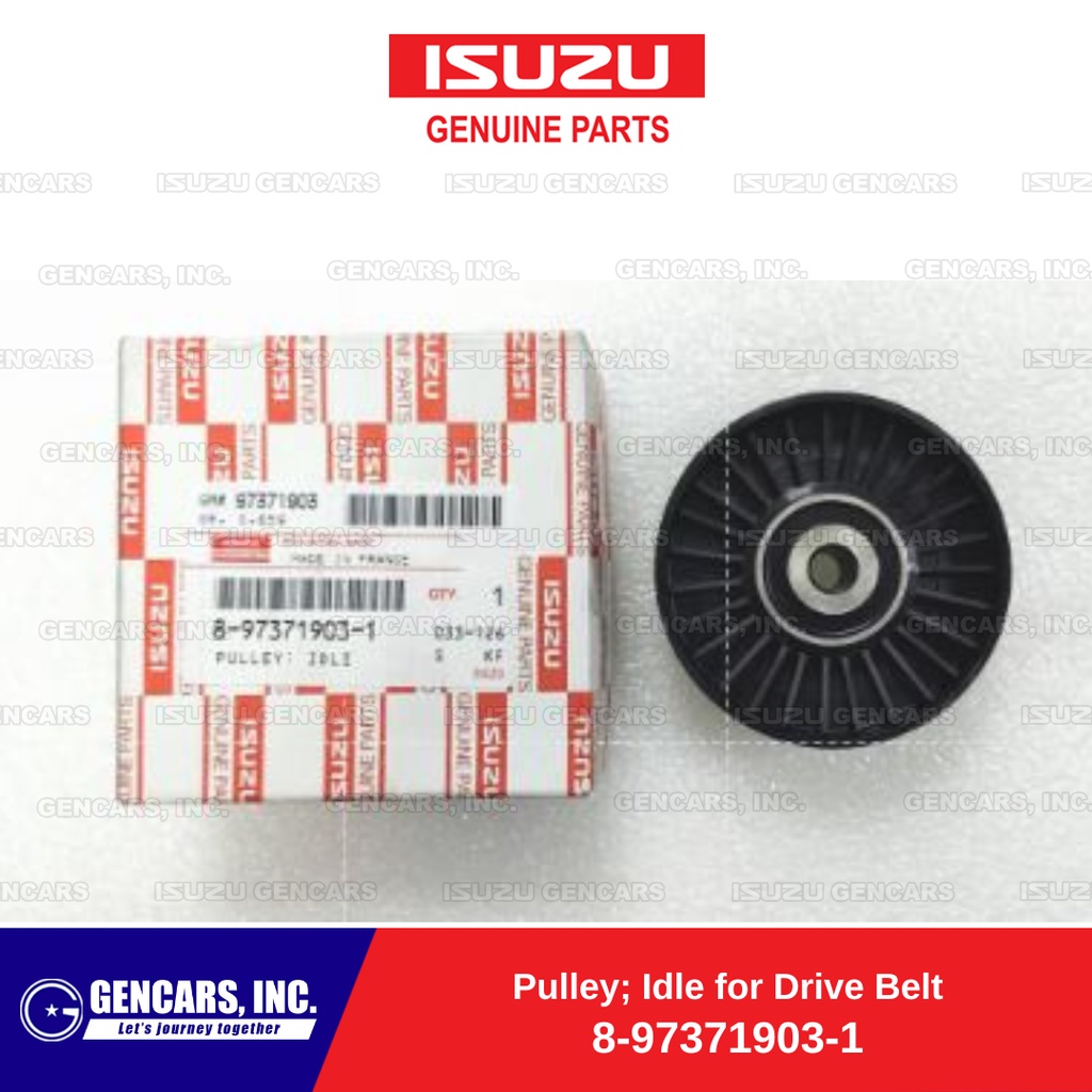 Isuzu Pulley; Idle for Drive Belt NLR/NMR 4JJ1 (8973719031) (Genuine ...
