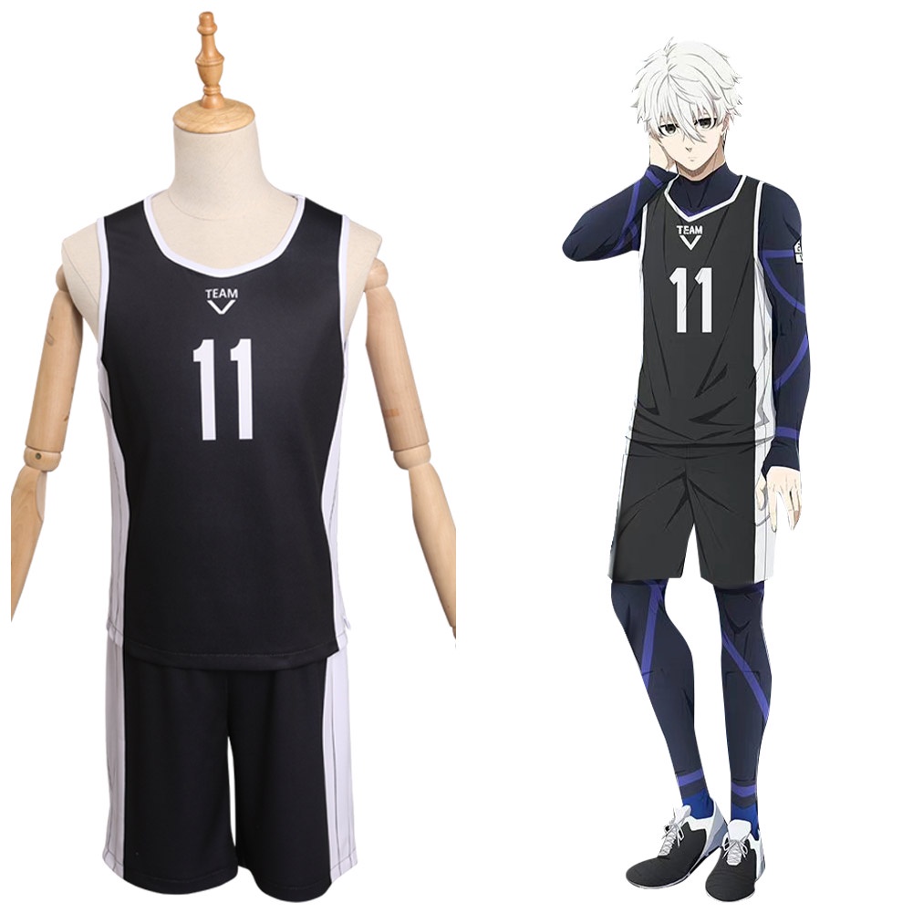 Blue Lock Seishirou Nagi Cosplay Costume Uniform Outfits Halloween Suit ...