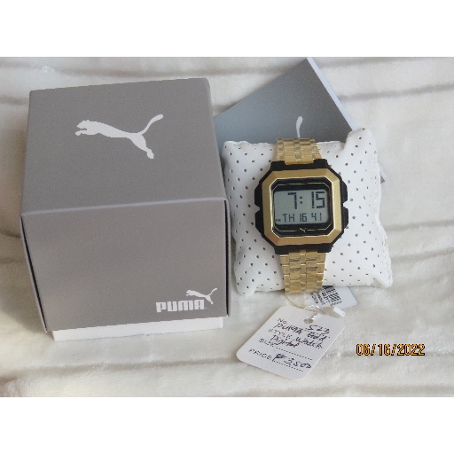 PUMA Men's Remix Stainless Steel Watch | Shopee Philippines