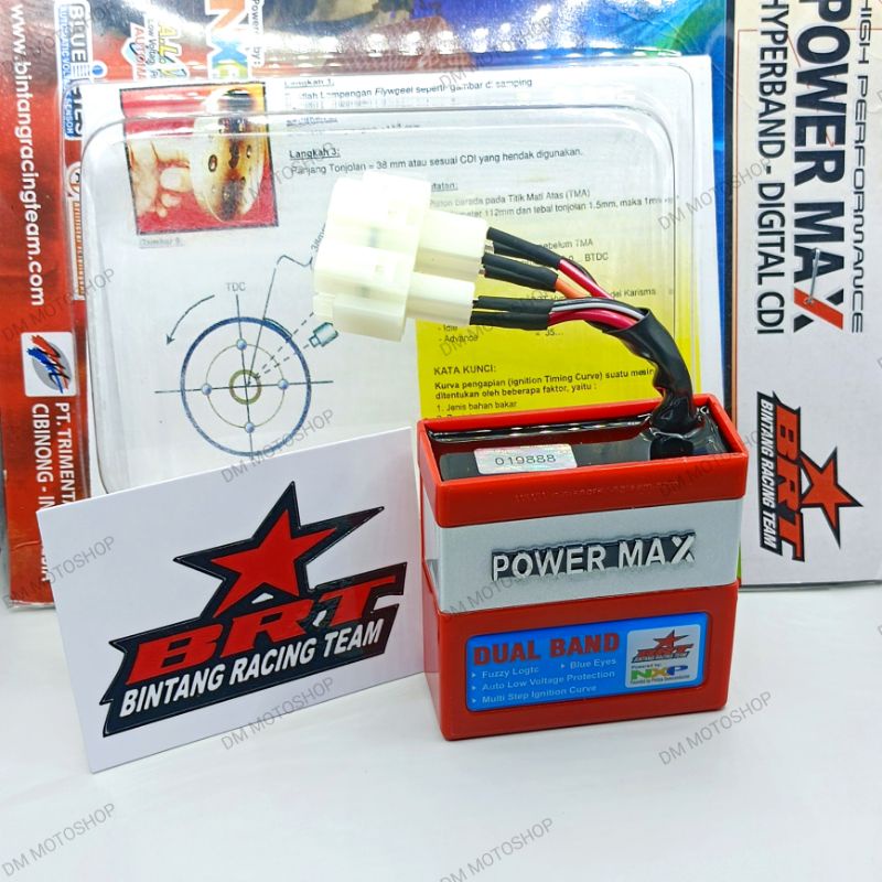 BRT RACING CDI UNIT FOR HONDA TMX 125 ALPHA TMX 155 PLUG & PLAY(NO ...