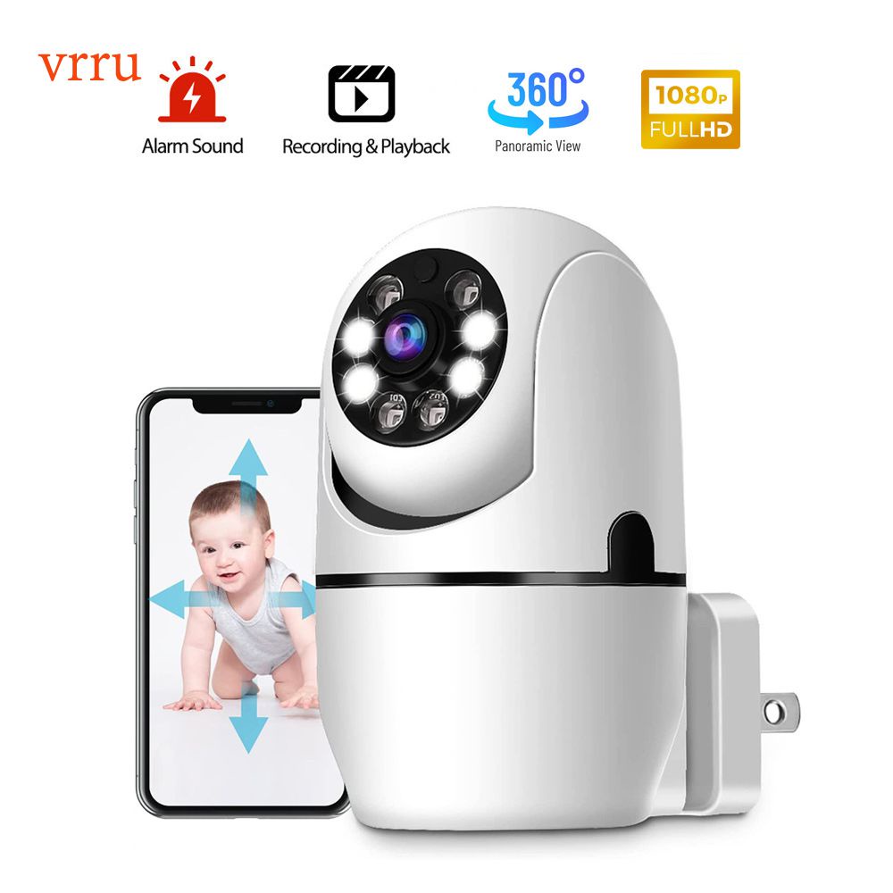 Camera 360 Degree Wireless Wifi Night Vision Infrared Hd Camera Indoor ...