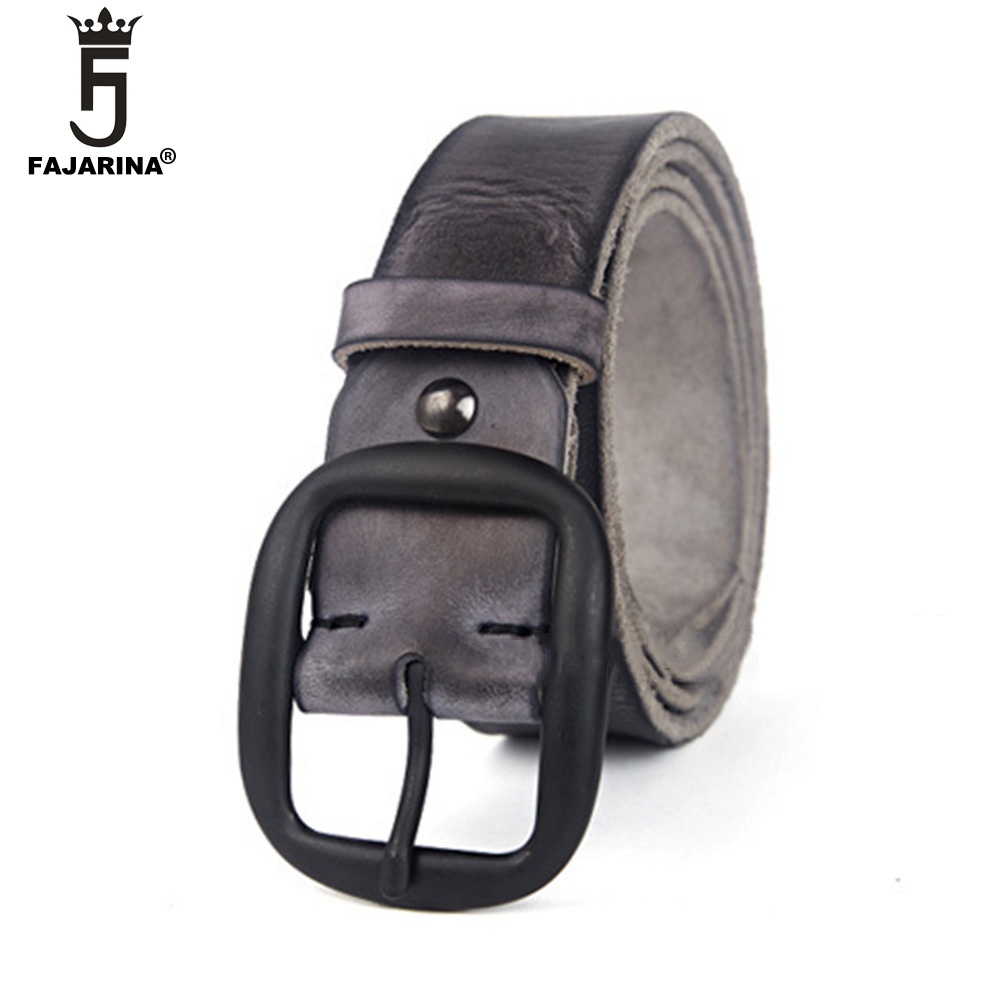 Top Level Quality 100% Cow Genuine Leather Men's Pure Solid Cow Skin ...