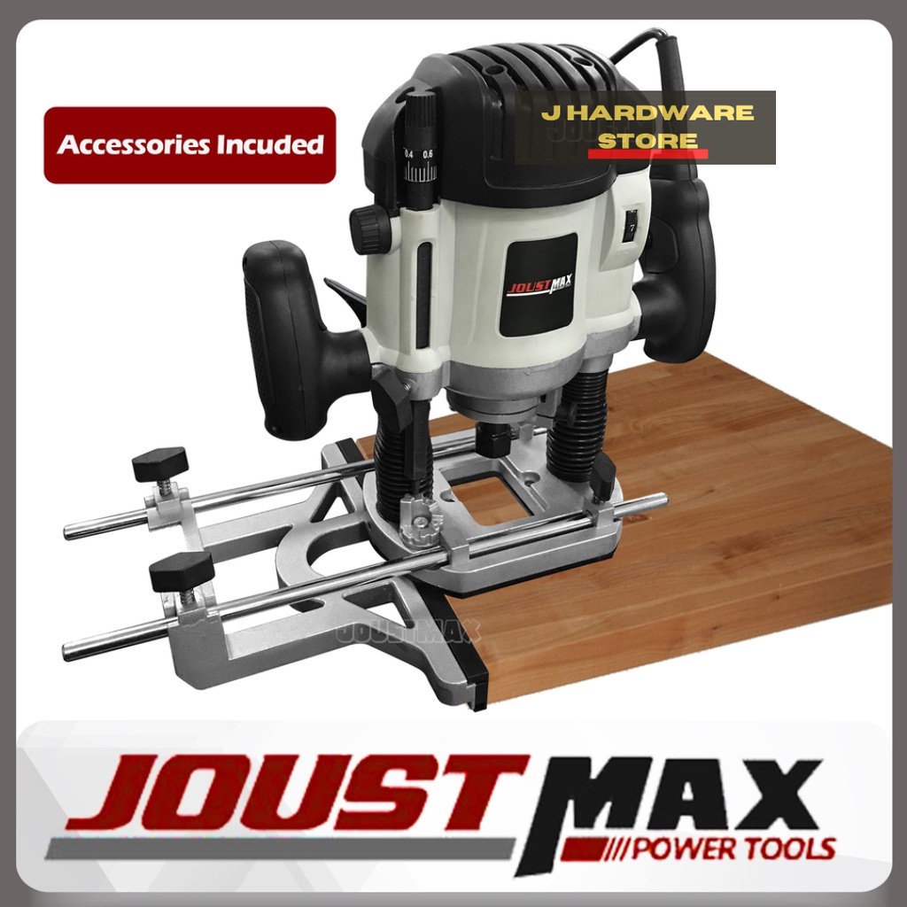 Joustmax JST61201 2200W Electric Router 12mm Collet Woodworking ...