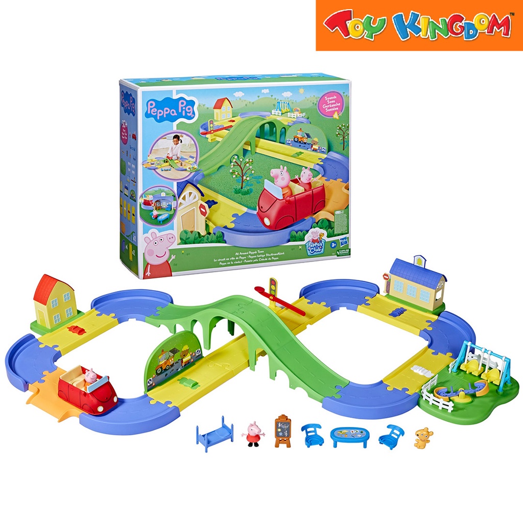 Peppa Pig All Around Peppa's Town Set Playset | Shopee Philippines