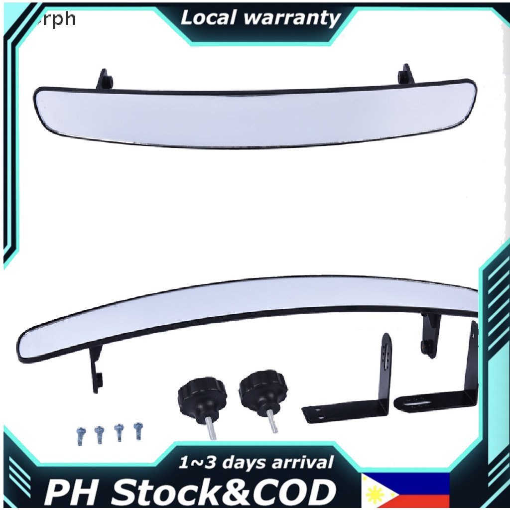 Orph Golf Cart Rear View Mirror, 180 Degree Rear View Mirror 16.5 ...