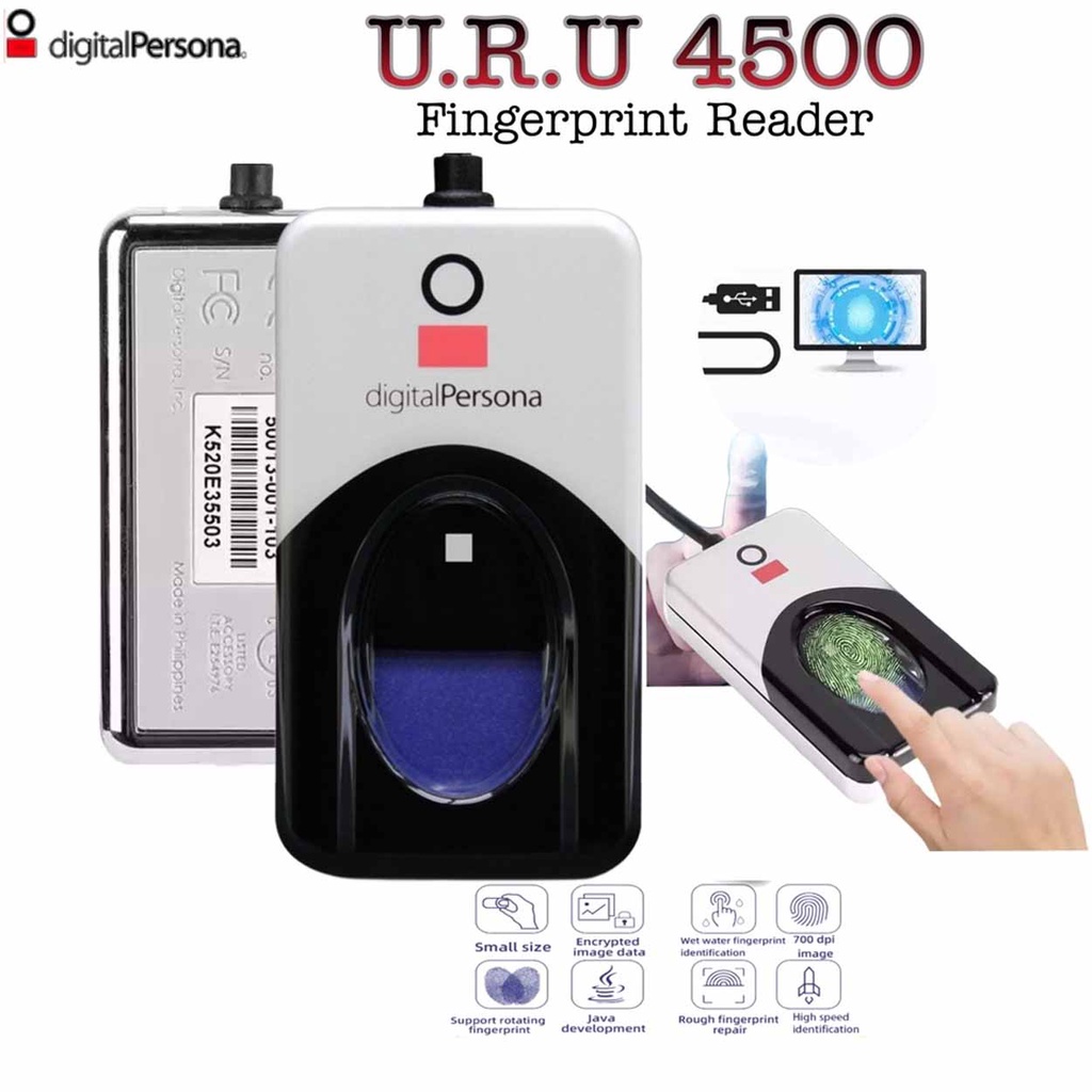 Digital Persona U.are.U 4500 fingerprint reader | Shopee Philippines