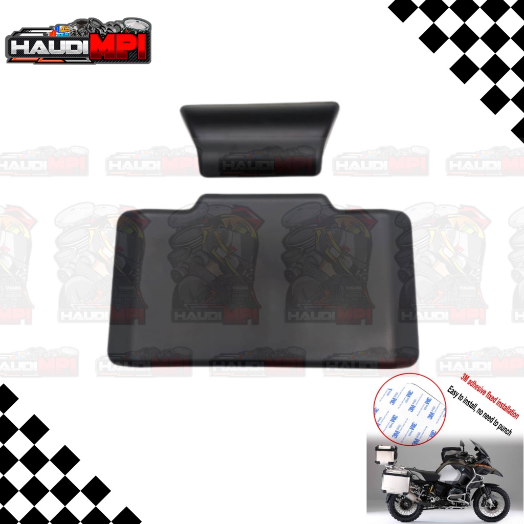 Top box Backrest Motorcycle Backrest Cushion Pad For 45L Aluminum Top ...